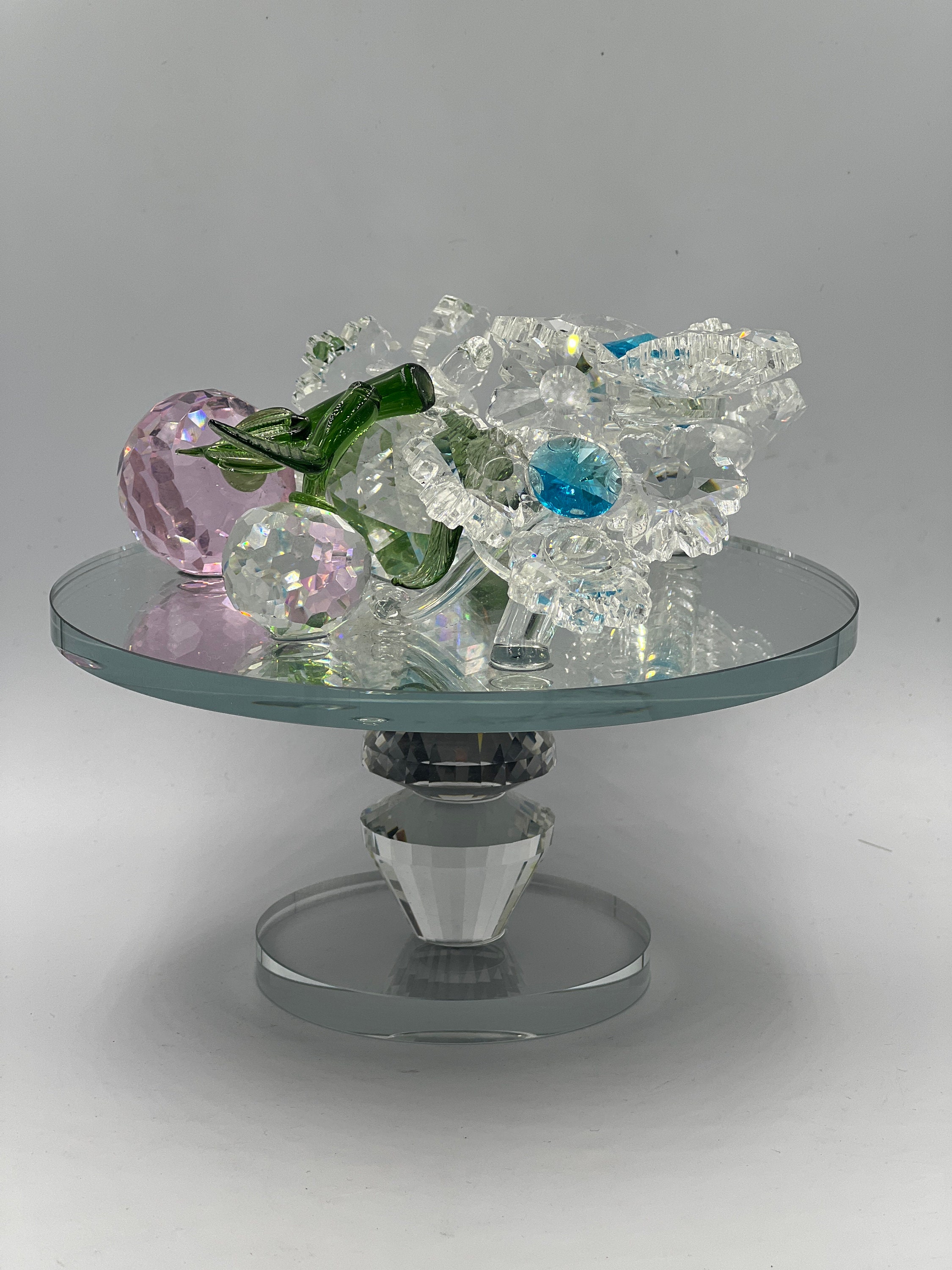 Swarovski Crystal Garden Figurine Display Stand - Elegant Home Decor No ...