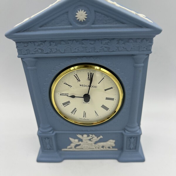Wedgwood Quartz Clock - Etsy