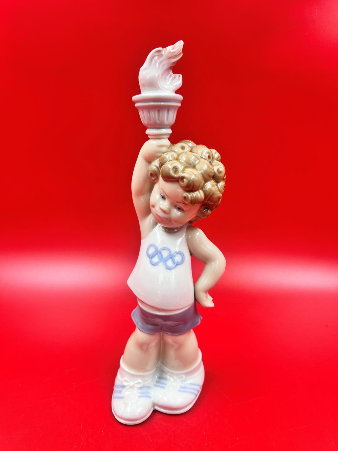 Rare Lladro 4968 Olympic Puppet Boy Vintage Porcelain Figurine (retired ...
