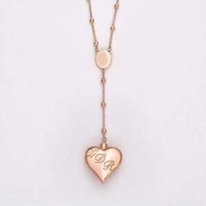 Lana Del Rey Style LDR Stainless Steel Heart Necklace 5.0 Ships From ...