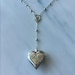 LDR Lana Style Stainless Steel Heart Necklace 3.0 - Silver - Etsy