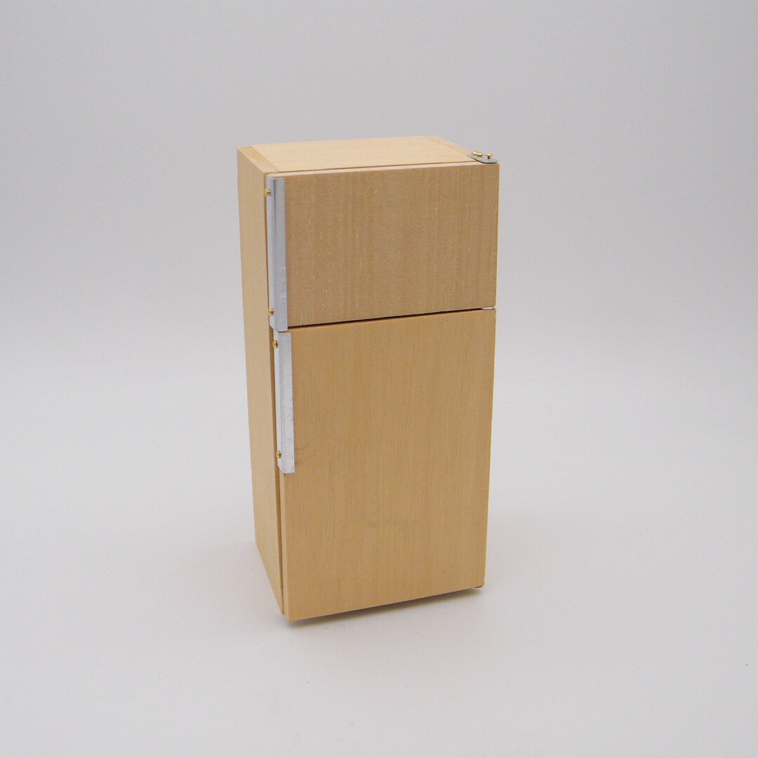 Dollhouse Miniature Kitchen Collection Refrigerator Kit by Houseworks ...