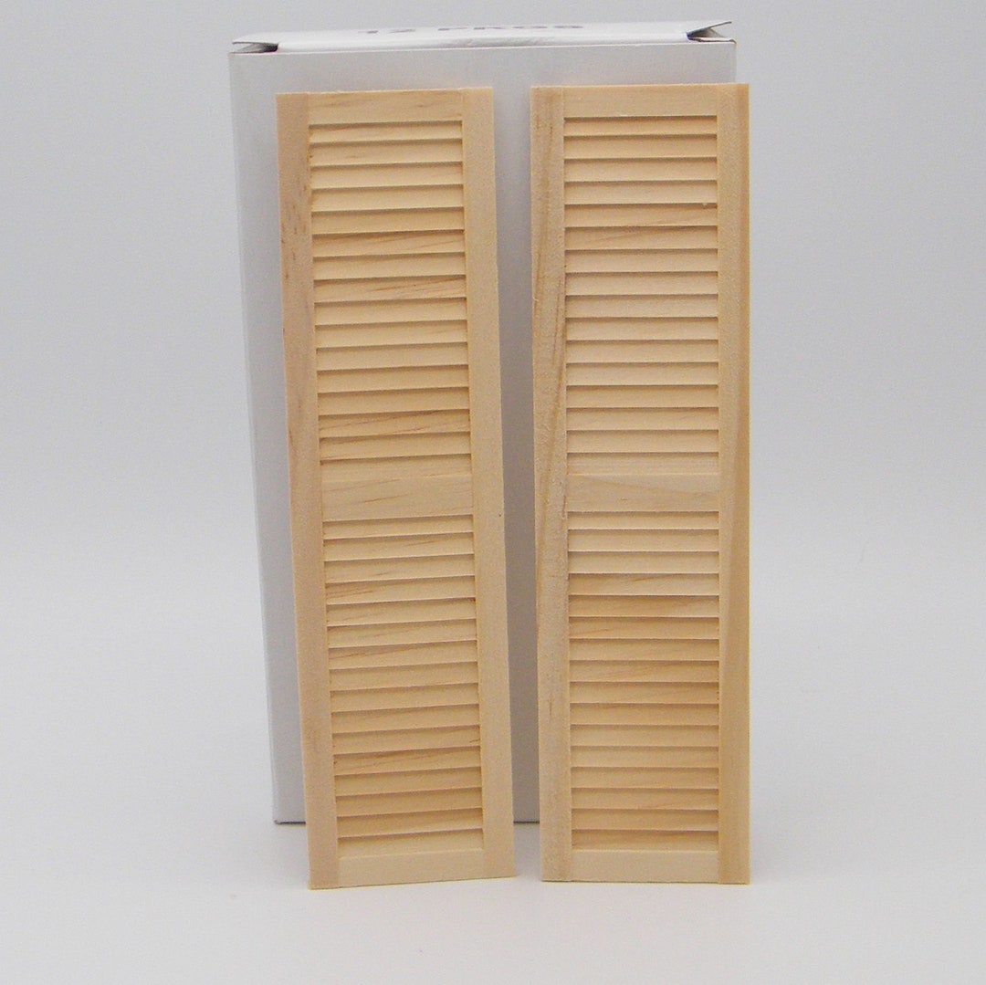 1:12th Scale Dollhouse Window Shutter by Houseworks Ltd - Etsy