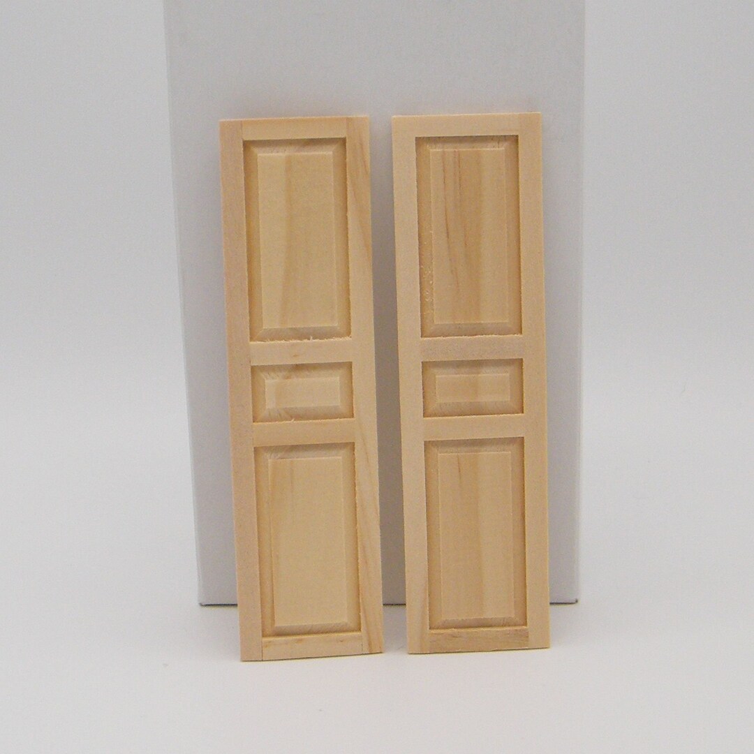 1:12th Scale Dollhouse Window Shutters by Houseworks Ltd - Etsy