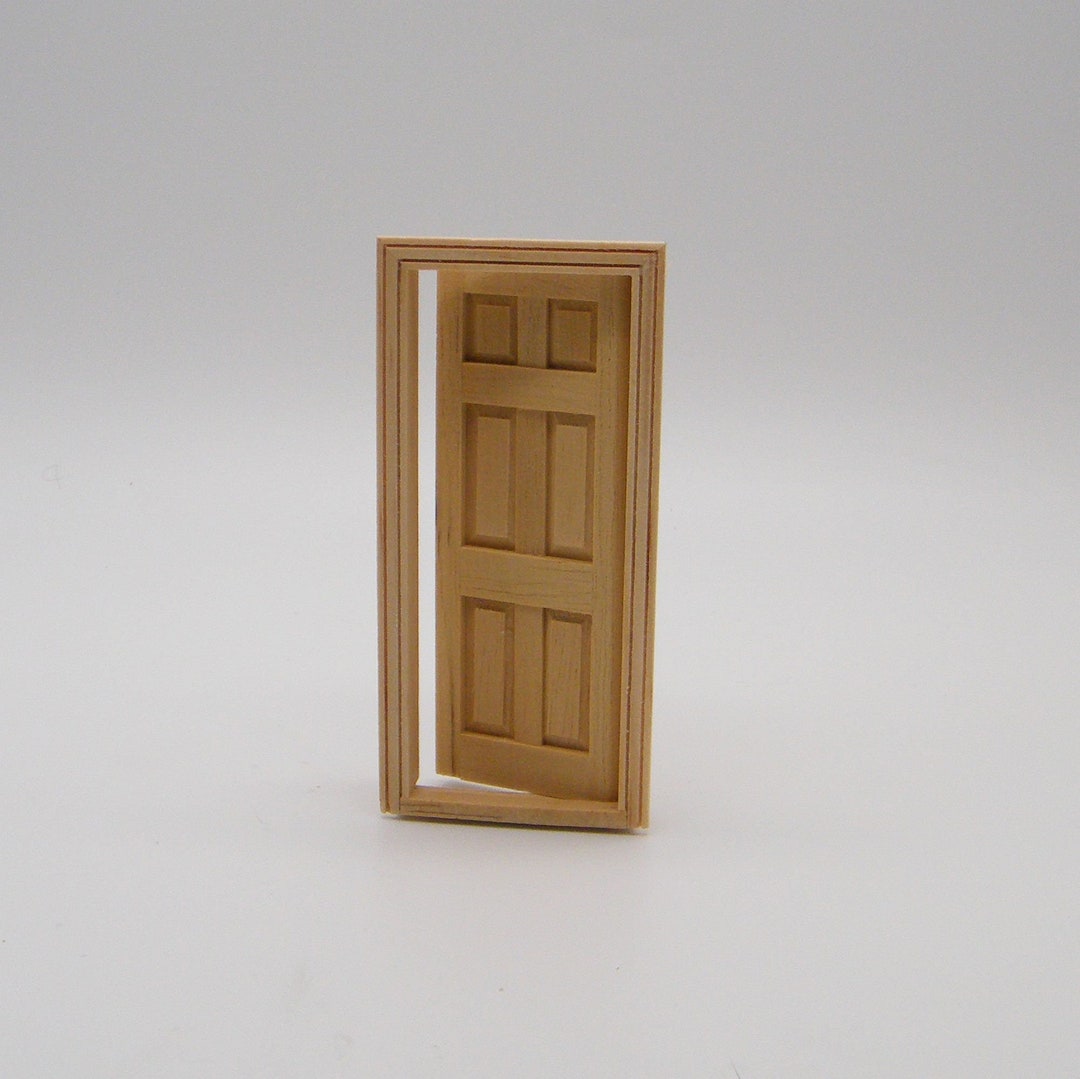 1:24th Scale Traditional Interior Door by Houseworks Ltd - Etsy