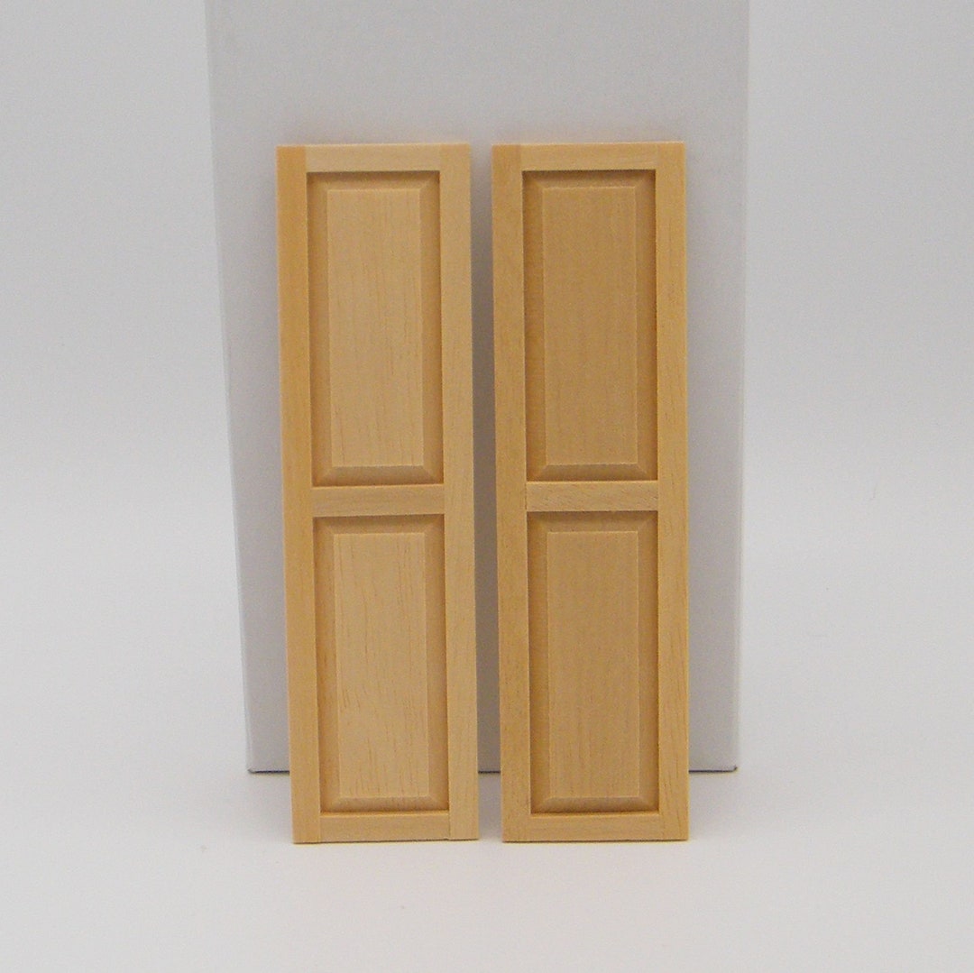 1:12th Scale Dollhouse Window Shutters by Houseworks Ltd - Etsy