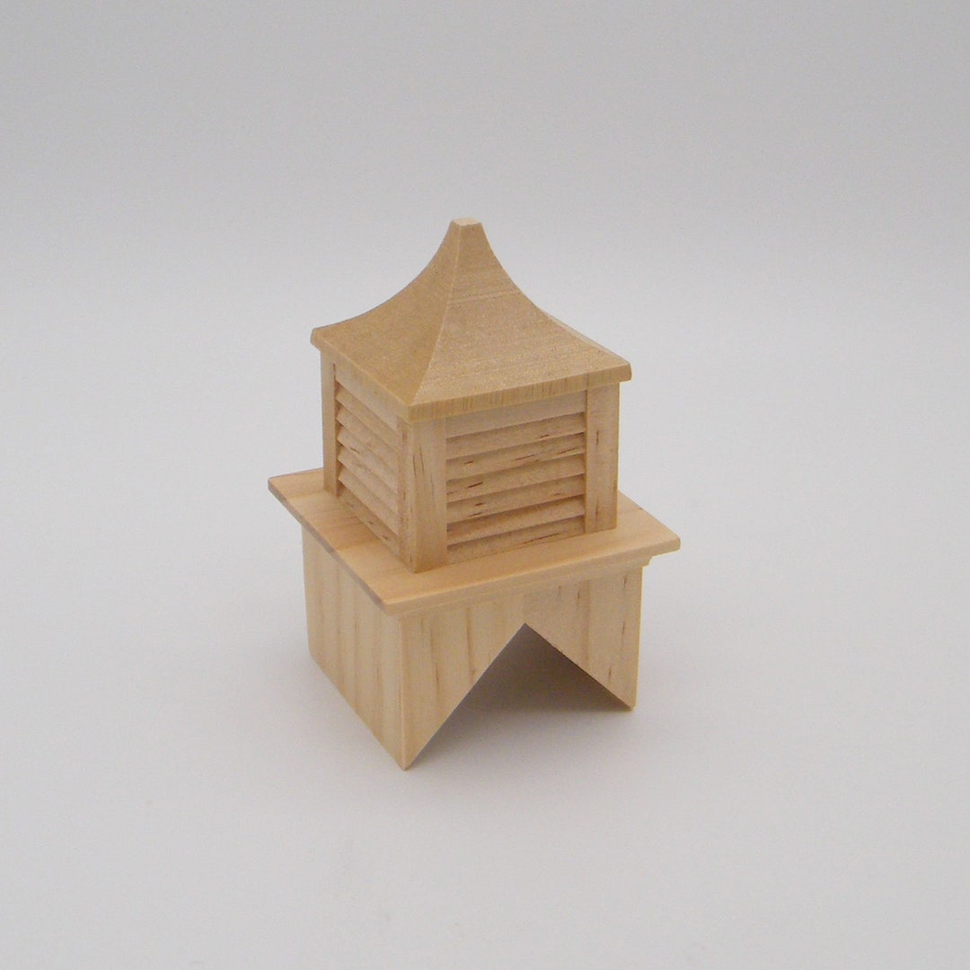 Dollhouse Miniature Wood Cupola by Houseworks Ltd - Etsy
