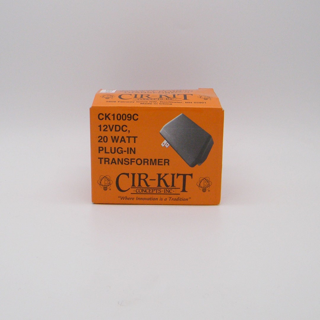 Dollhouse Miniature 12-volt Transformer by Cir-kit Concepts - Etsy