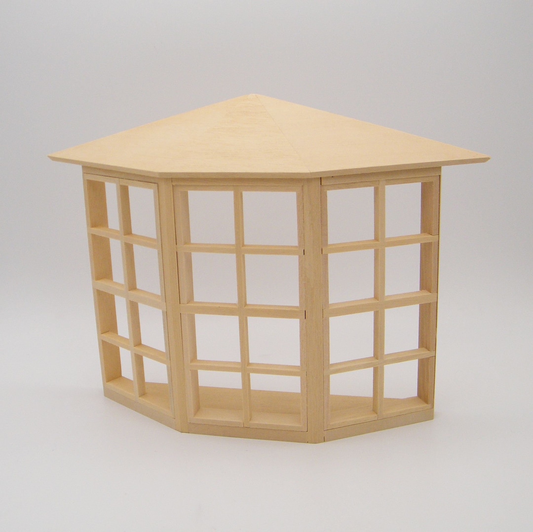 1:12th Scale Dollhouse Miniature Bay Window by Houseworks Ltd - Etsy