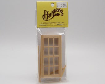 Dollhouse Miniature 1:24 Scale Victorian Top Round Window 10 - Etsy