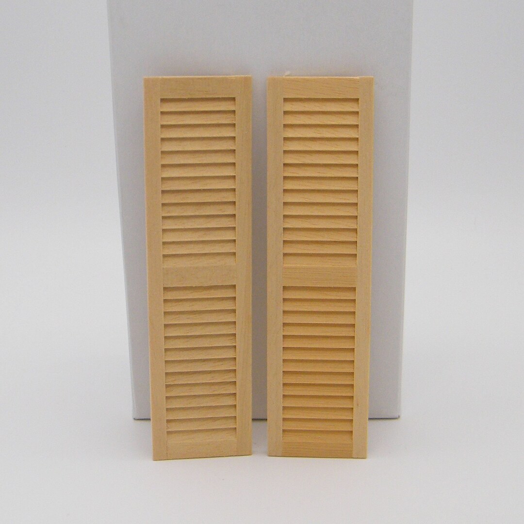 1:12th Scale Dollhouse Window Shutters by Houseworks Ltd - Etsy