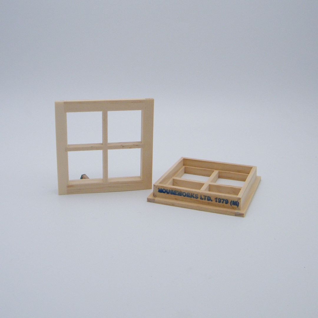 1:12th Scale Single Dollhouse Window by Houseworks - Etsy