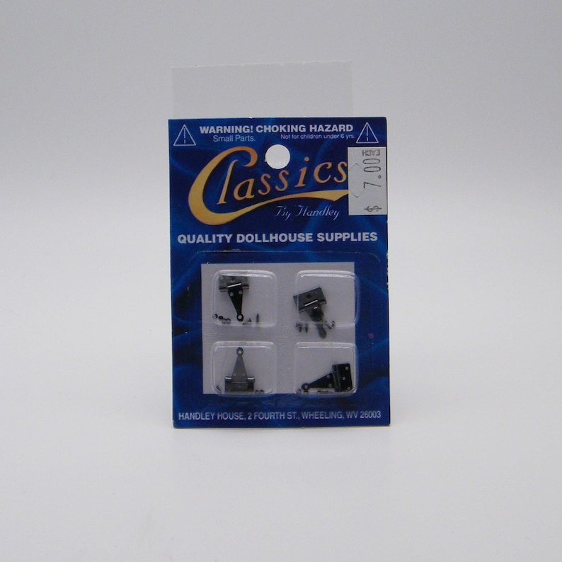 Dollhouse Miniature "t" Hinges by Classics/handley House - Etsy