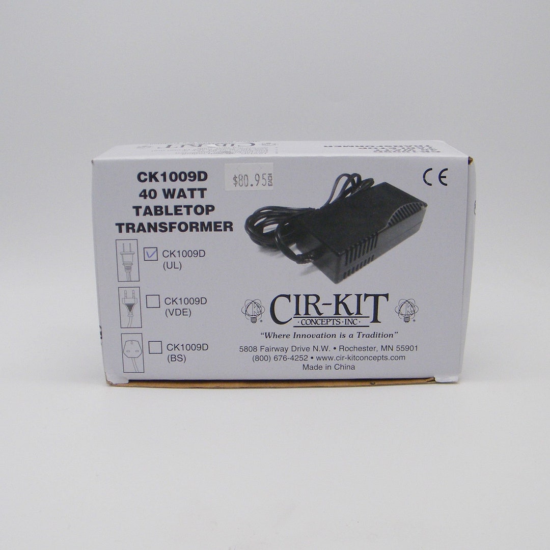 Dollhouse Miniature 12 Volt Transformer by Cir-kit Concepts - Etsy