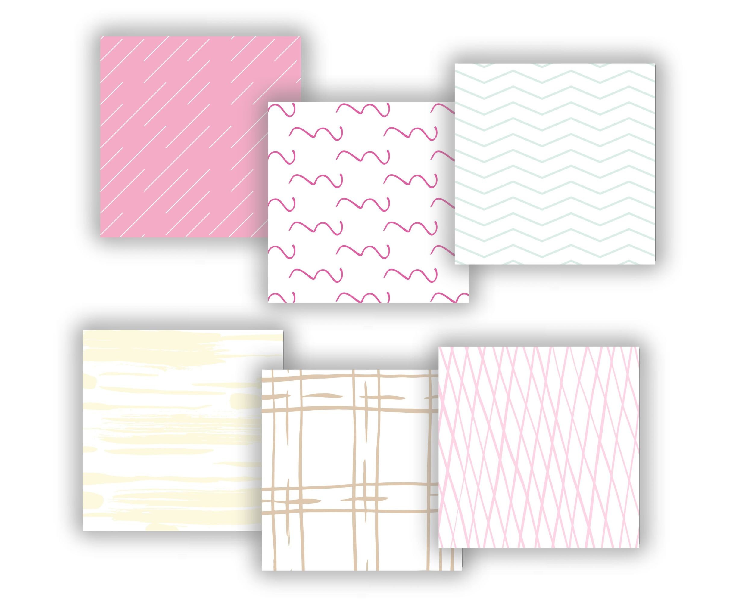Digital Papers | Sweet Baby Girl | A4 Size | Instant Download | JPG ...