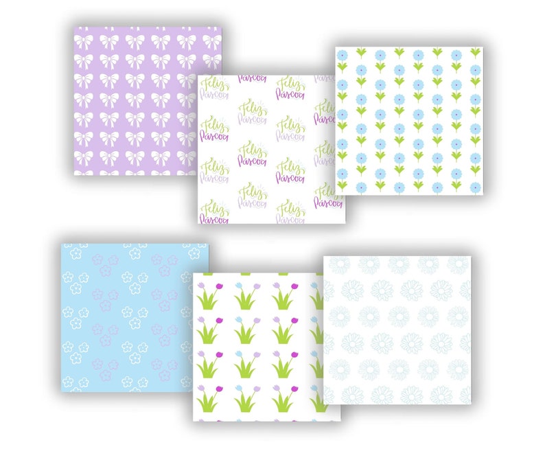 Digital Paper Happy Easter A4 Size Instant Download JPG Files Printable ...