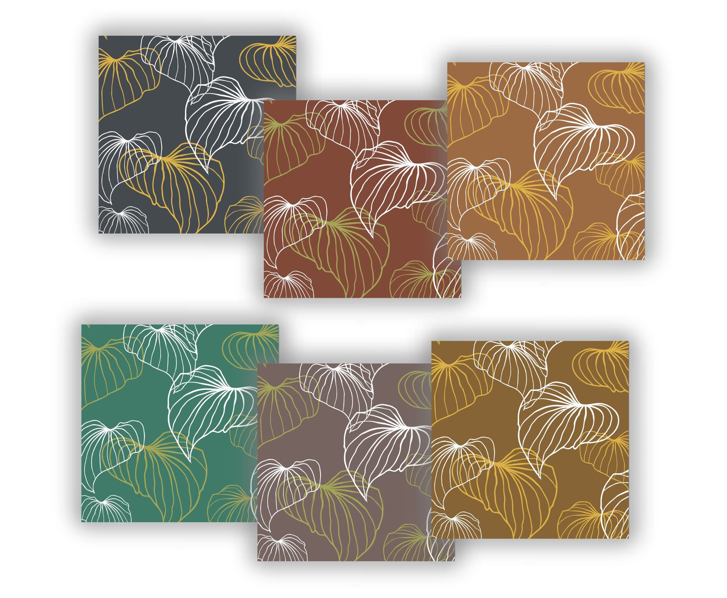 Digital Papers | March Leaves | A4 Size | Instant Download | JPG Files ...