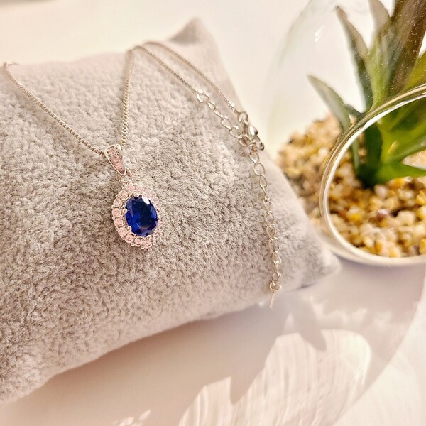 Lab Created Blue Diamond - Etsy