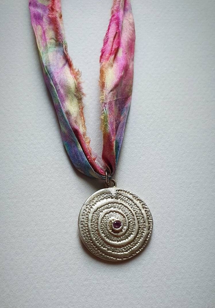 Gratitude Spiral Necklace