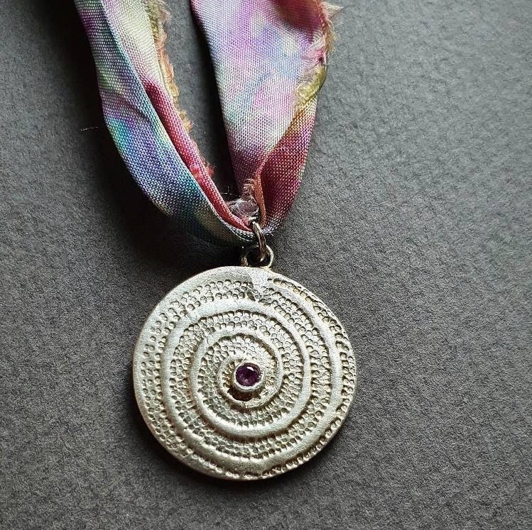 Gratitude Spiral Necklace