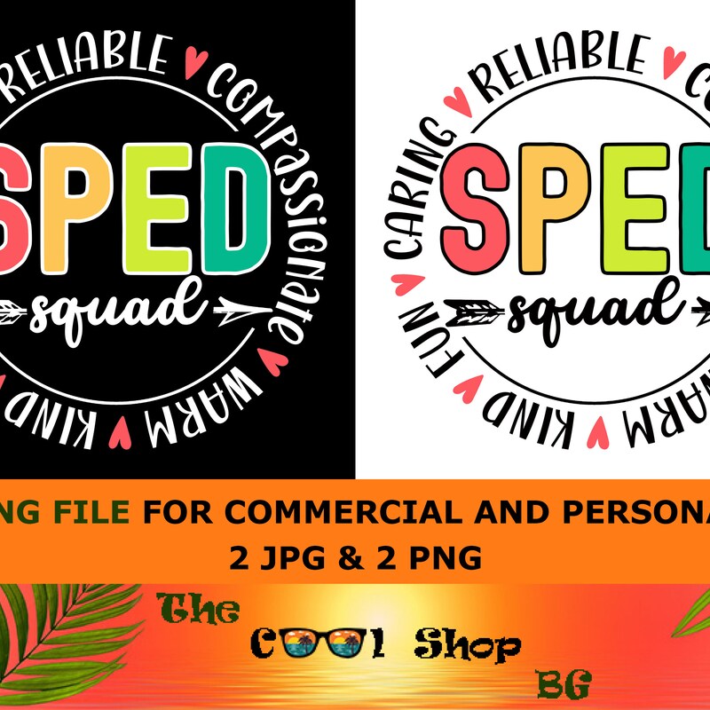 Special Education Squad Svg - Etsy