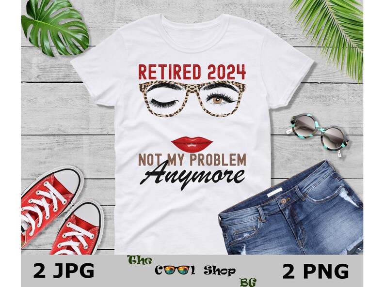 Officially Retired 2024 Png, Retired 2024 Png, 2024 Png Digital Clipart ...