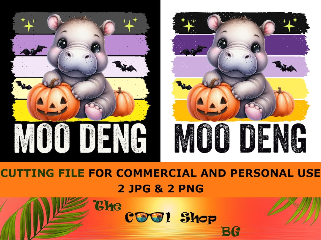 Halloween Moo Deng Hippo Png, Cute Thai Hippo, Baby Hippo Files for ...