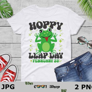Happy and Hoppy Leap Year Leap Day 2024 Digital File Png, February 29 ...