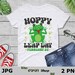 Happy and Hoppy Leap Year Leap Day 2024 Digital File Png, February 29 ...