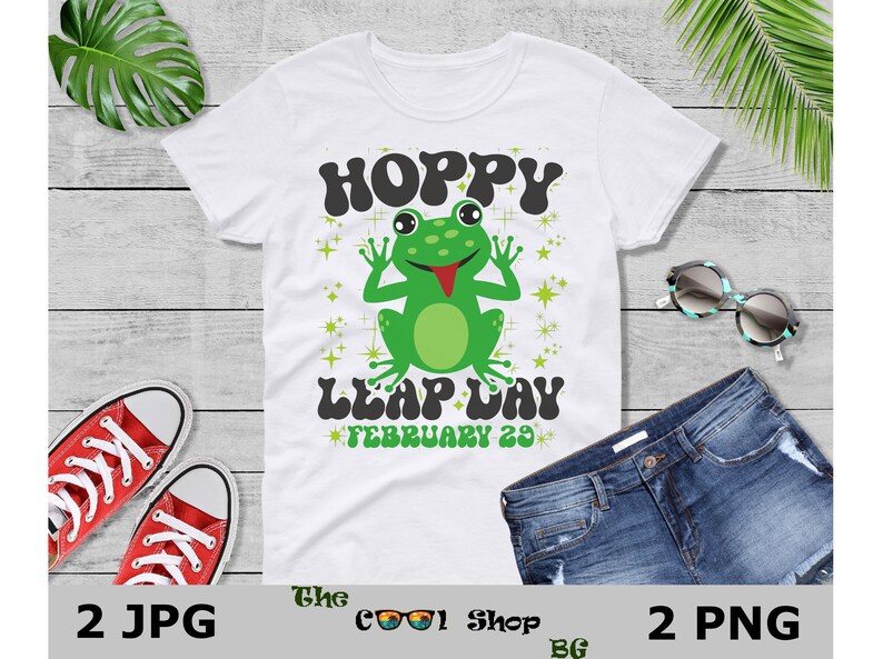 Happy and Hoppy Leap Year Leap Day 2024 Digital File Png, February 29 ...