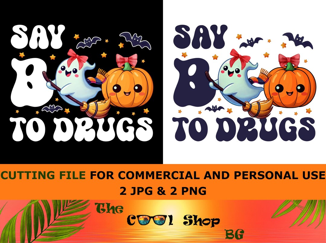Say Boo to Drugs Png, Red Ribbon Week Png, Say No to Drugs, Drug-free ...