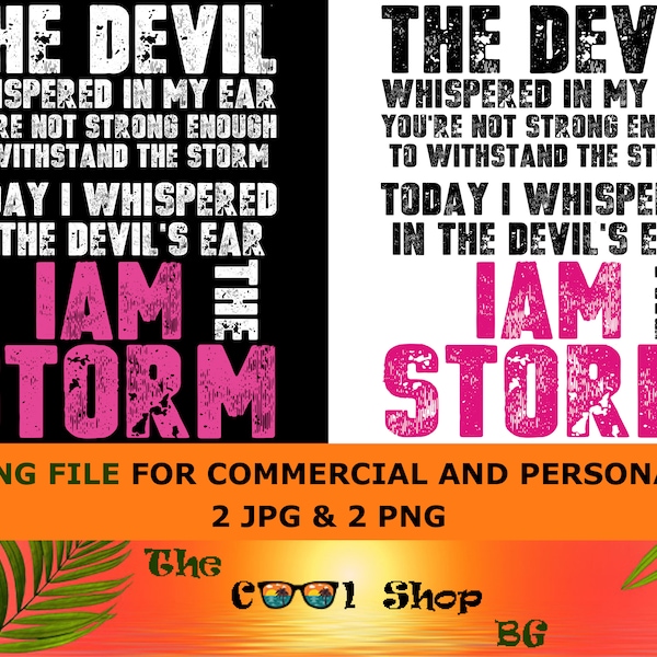 The Devil Whispered Wall Art - Etsy