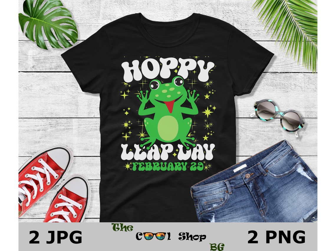 Happy and Hoppy Leap Year Leap Day 2024 Digital File Png, February 29 ...