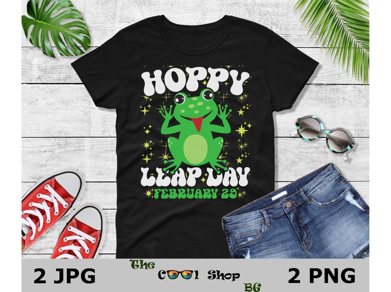Happy and Hoppy Leap Year Leap Day 2024 Digital File Png, February 29 ...