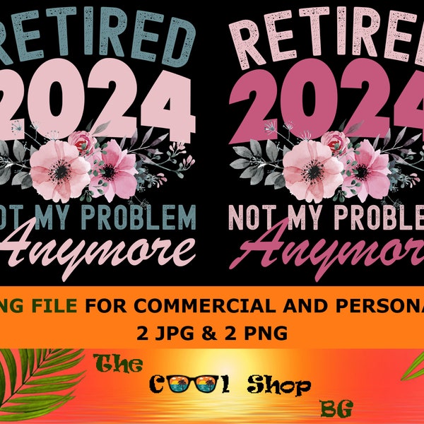 Officially Retired 2024 Png - Etsy