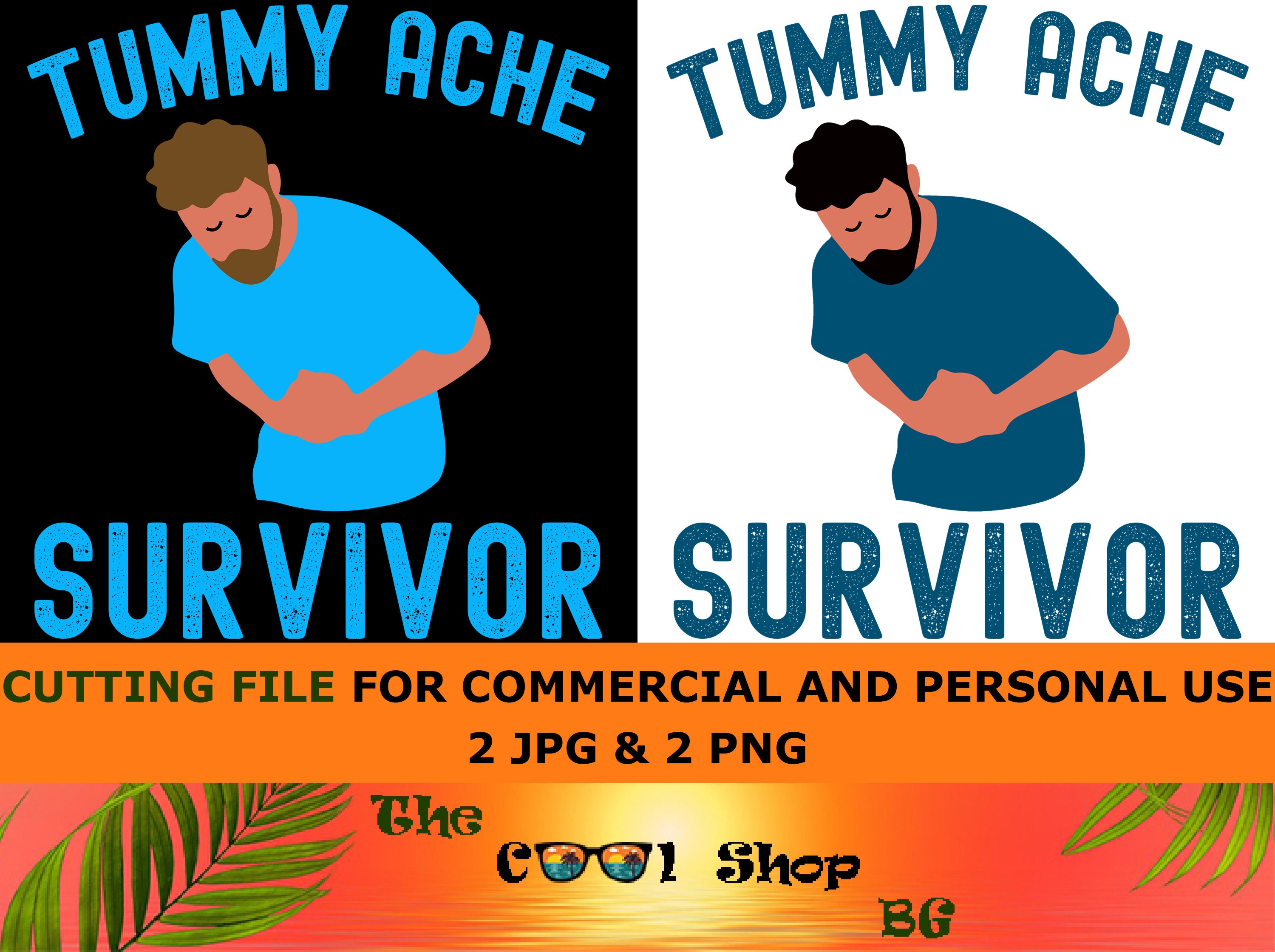 Tummy Ache Survivor Png Tummy Ache Survivor Jpg Tummy Ache - Etsy
