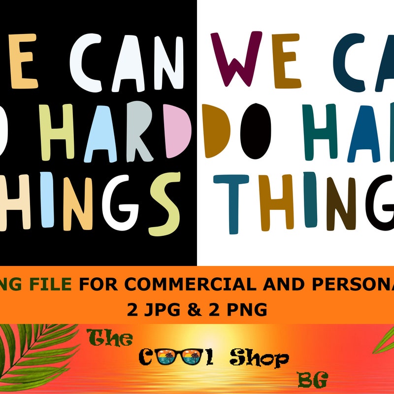 Do Hard Things - Etsy