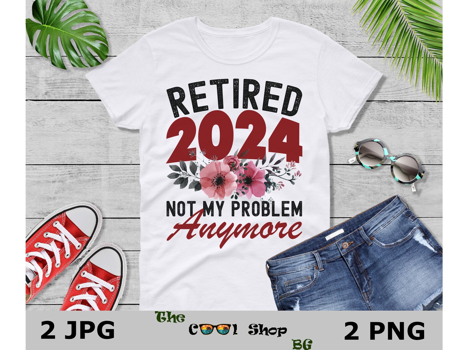 Officially Retired 2024 Png, Retired 2024 Png, 2024 Png Digital Clipart ...