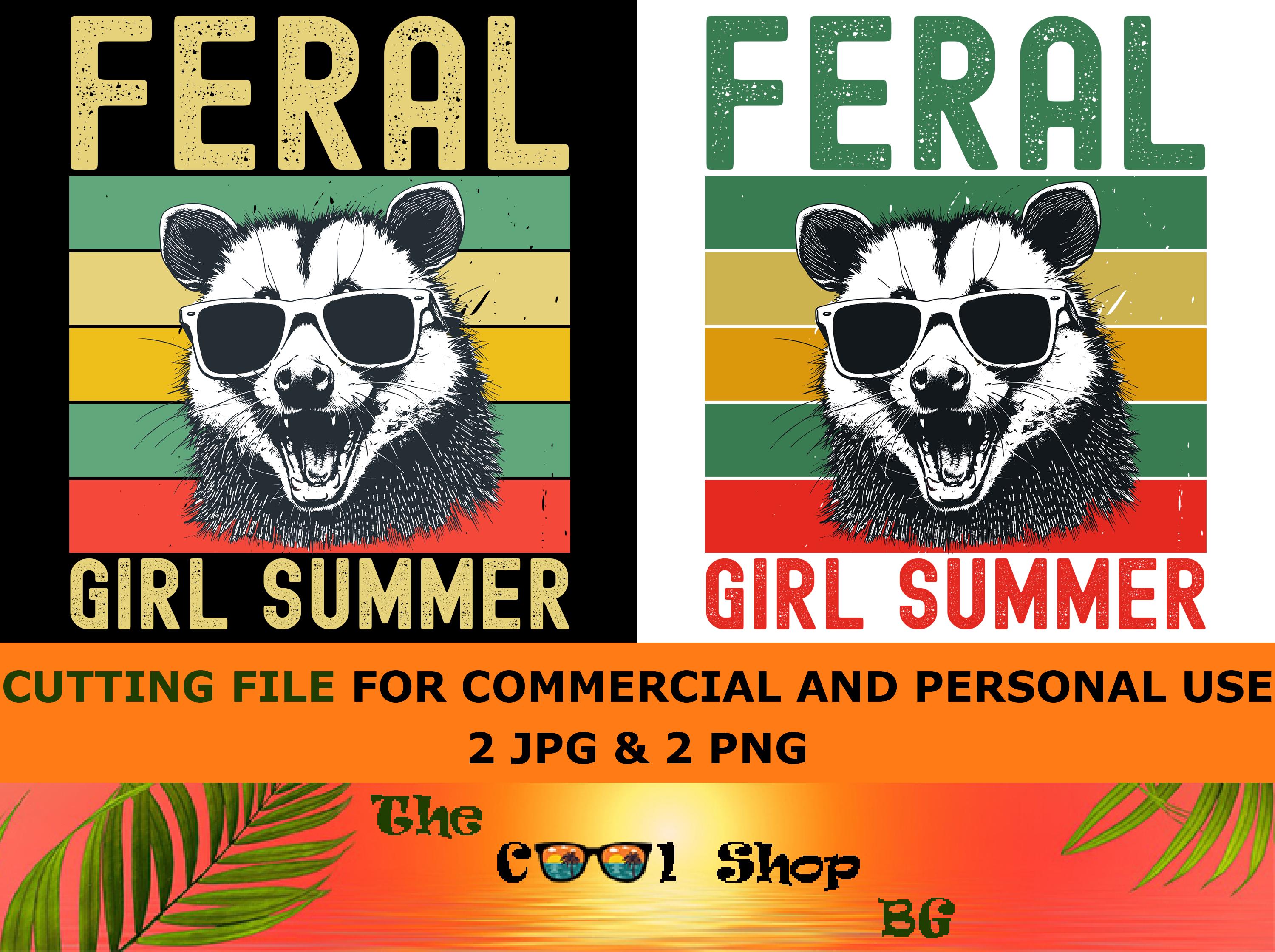 Feral Girl Summer Png, Feral Png, Summer Png Designs, Funny Png, Funny ...