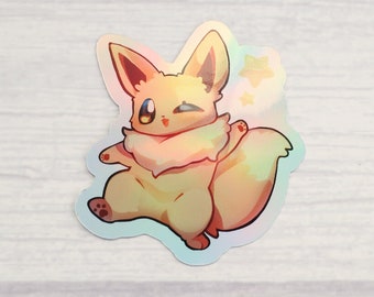 Shiny Eevee Decal - Etsy