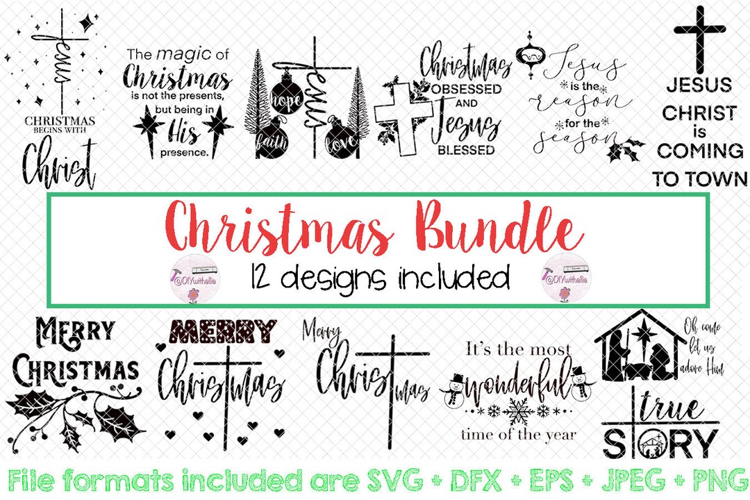 Christmas Bundle (christian) - Etsy