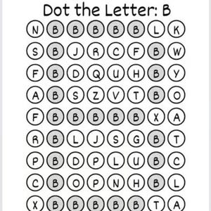 Dot the Letter Alphabet Decoder A to Z - Etsy