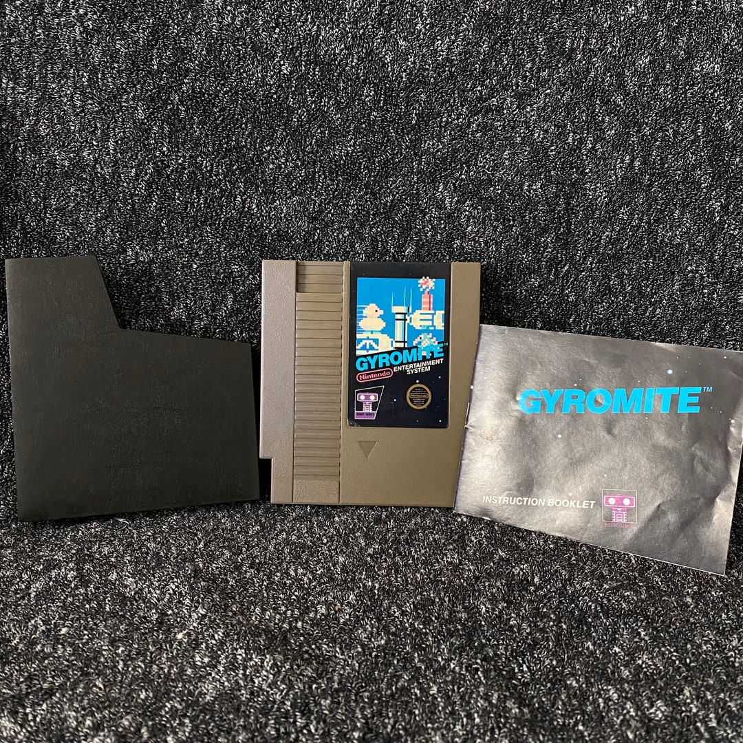 Gyromite 5 Screw Cartridge Authentic Nintendo NES Game - Etsy