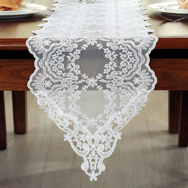 Lace Table Runner - Etsy