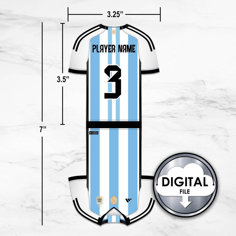 Editable Soccer Football Argentina Messi Birthday Party Printable ...