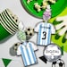 Editable Soccer Football Argentina Messi Birthday Party Printable ...