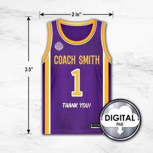 Editable Personalized Basketball Jersey Shaped Favor Tags Team Birthday ...