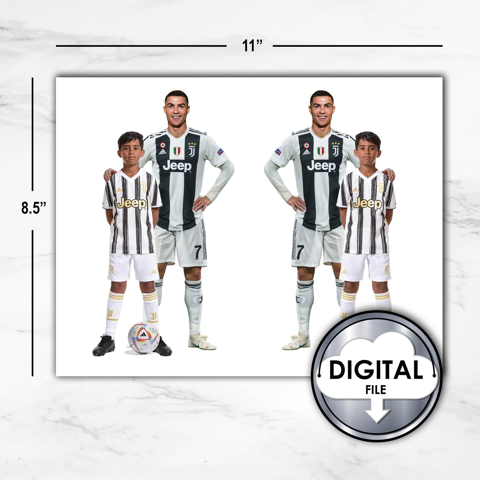 Personalized Soccer Football Juventus Cristiano Ronaldo Birthday Cake ...