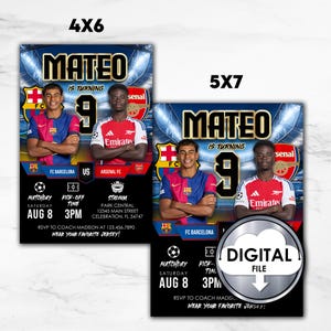 Customized Soccer Football Lamine Yamal Bukayo Saka Spain England ...