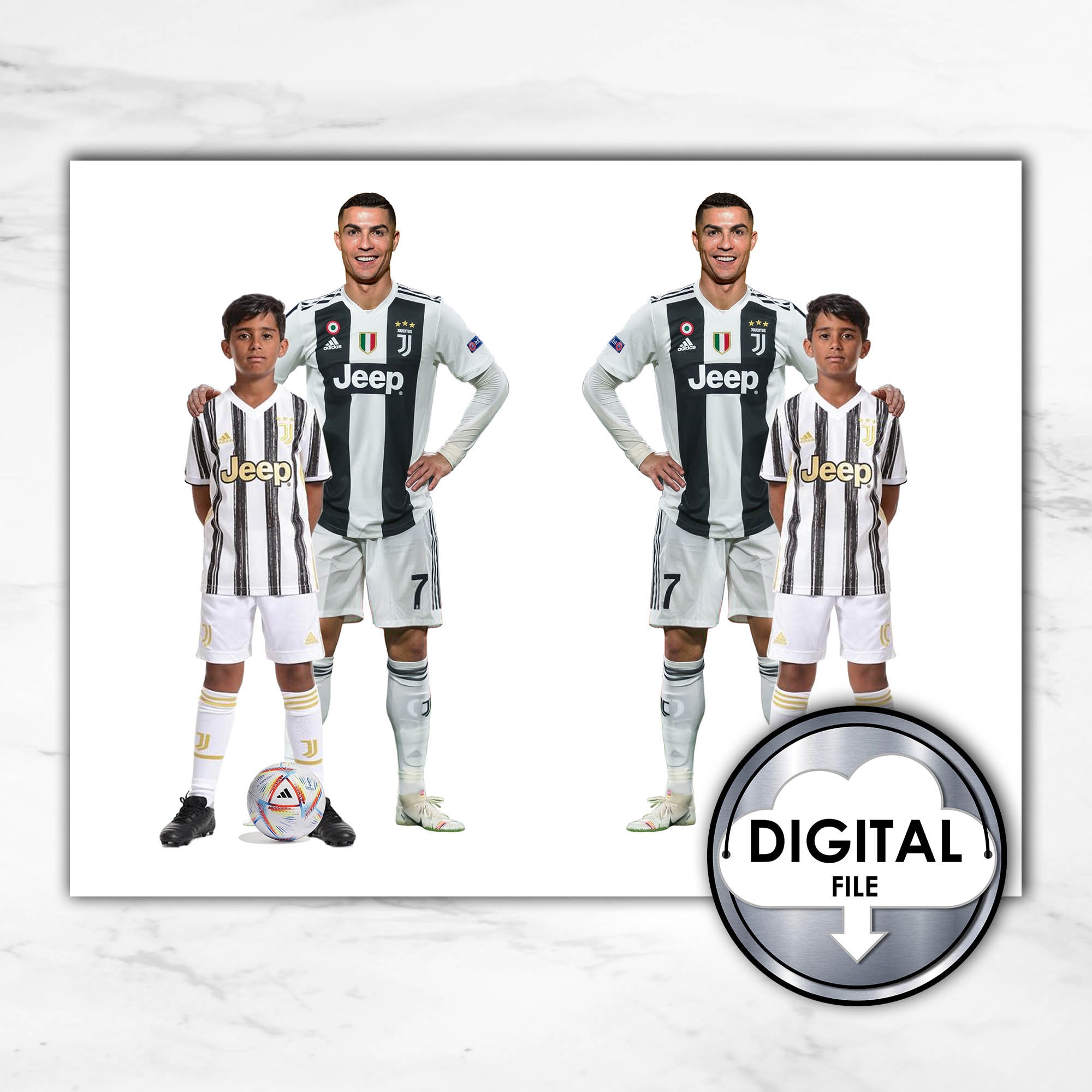 Personalized Soccer Football Juventus Cristiano Ronaldo Birthday Cake ...